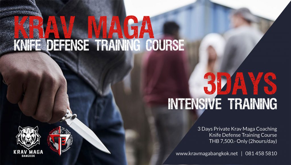 Knife Defense Training Course | Krav Maga Bangkok | Self-Defense